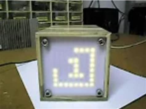 Arduino Buttonless Led Matrix Clock With Adxl Hackaday Io