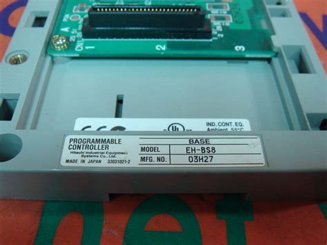 HITACHI PROGRAMMABLE CONTROLLER BASE EH BS8 PLC DCS SERVO Control