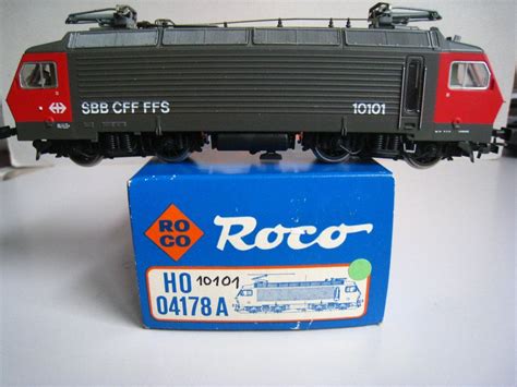 Roco SBB Re 4 4 IV 10101 Rot Dunkelgrau Kaufen Auf Ricardo