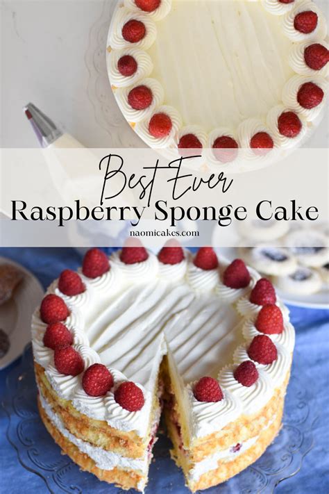 Raspberry Sponge Cake Recipe Naomicakes