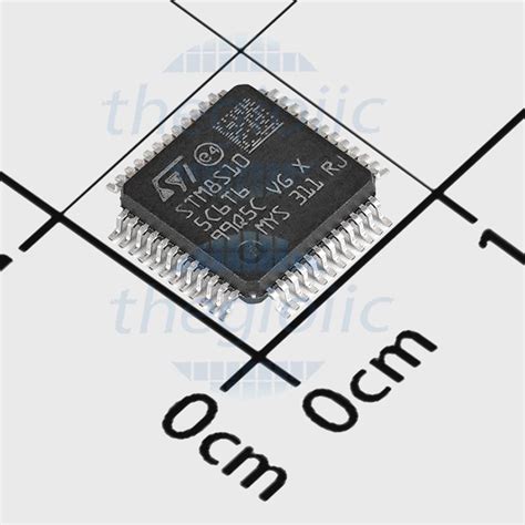 STM8S105C6T6 Microcontroller IC 8 Bit 16MHz 32KB FLASH 48 LQFP STM8