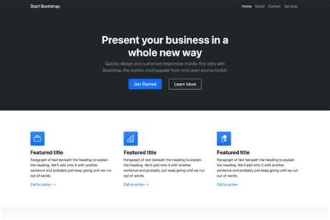 Bootstrap Themes