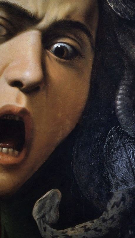 Caravaggio Medusa Particolare Baroque Art Renaissance Paintings