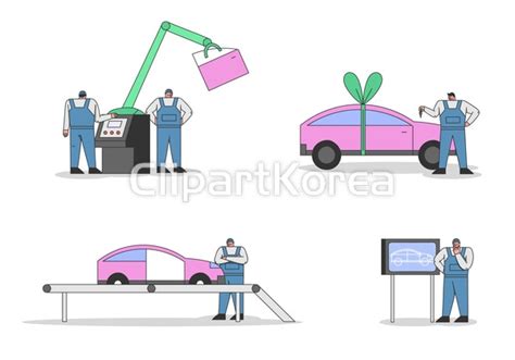 일러스트 클립아트코리아 통로이미지주