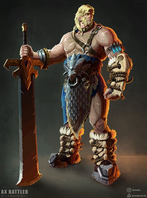 Golden Axe Ax Battler