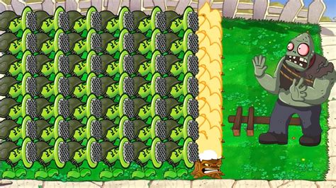 Gatling Pea Vs Gargantuar Vs Dr Zomboss Plants Vs Zombies Battlez YouTube