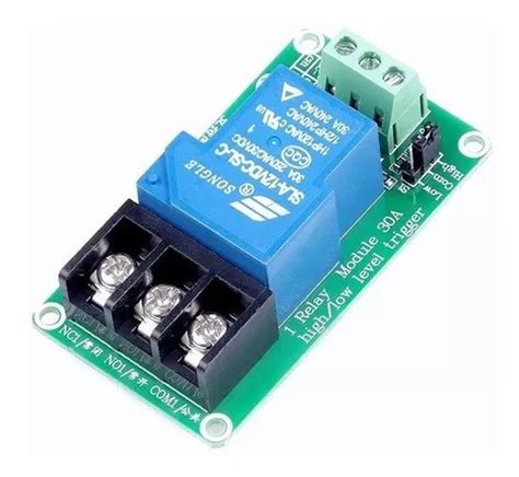 Modulo Relevador Relay 12v 30a Robotica Arduino Pic Avr Plc En Venta En