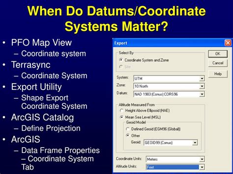 PPT Datums Coordinate Systems PowerPoint Presentation Free Download ID 353763