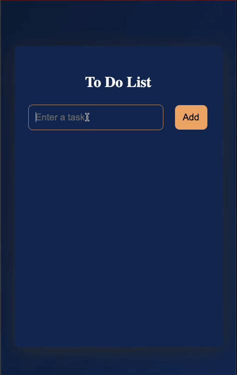 Github Berkerklsreact To Do List This Project Is A React To Do List