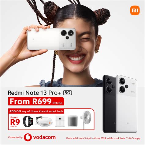 Slideshow Redmi Note Series Available From Vodacom