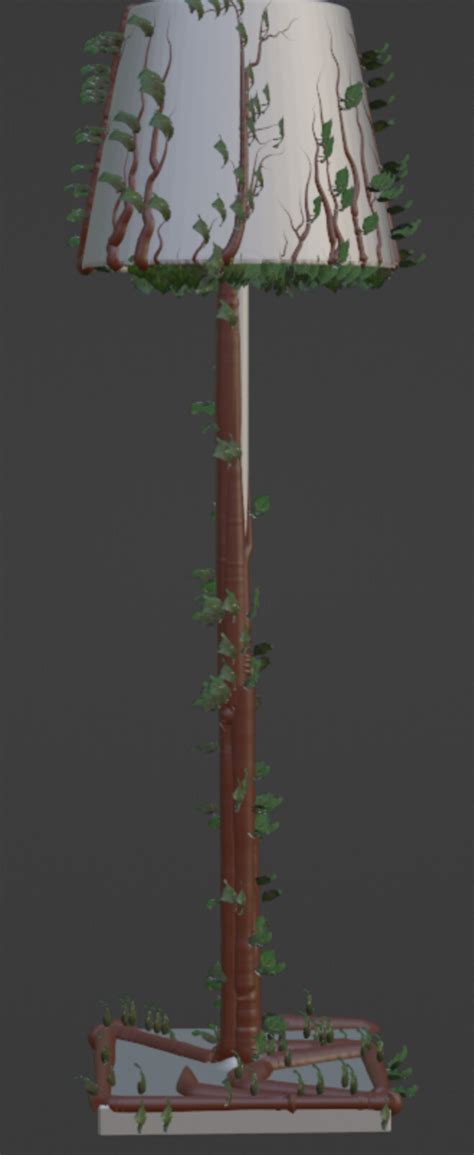 Geometry Nodes Growing Ivy Problem With Instanced Leaves Modeling