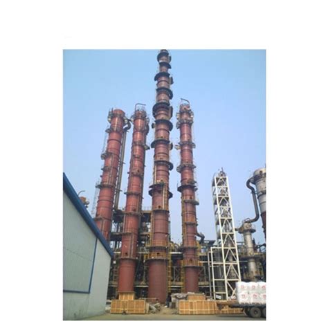 Customized Column Packed Absorption Tower For Exhaust Gas Treatment Project Packed Absorption