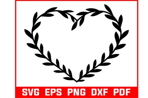 Love Art Svg Heart Shape Art Graphic By Craft Carnesia Creative Fabrica