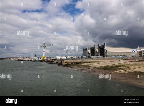 Clouds Over Frigate Complex In North Yard Defence Giant Babcock