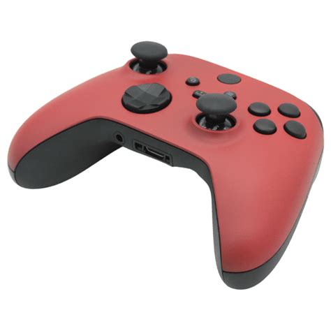 Xbox Series X PC Red Black Controller