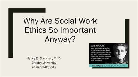 Social Work Values And Ethics Pptx