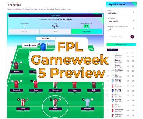 Full 90 Fpl 1 Choice For Free Fantasy Premier League Advice