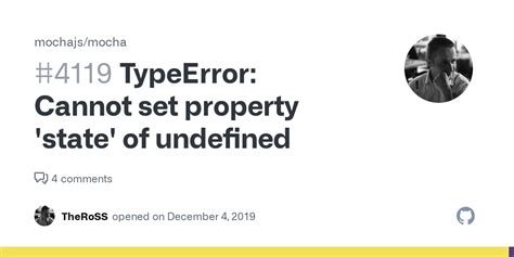 typeerror cannot set property state of undefined · issue 4119