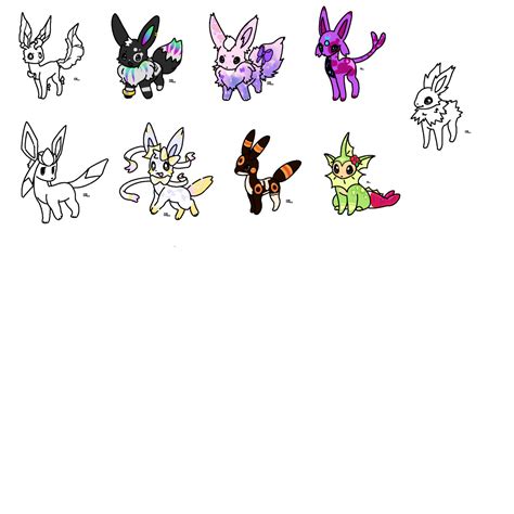 Eeveelution Sprites