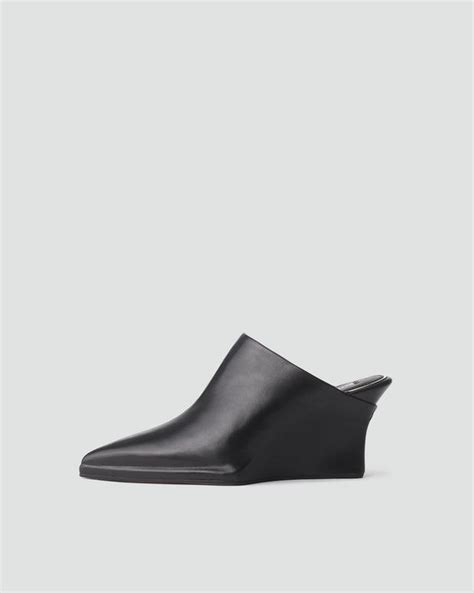 Eclipse Mule Leather Black Rag And Bone
