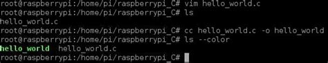 Getting Started With Raspberry Pi Hello World Programming On