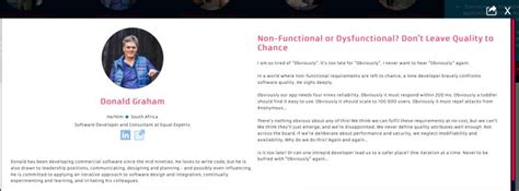 Robert Maclean On Linkedin Devconf Devconf2024 Conference Softwaredevelopment Quality Nfr