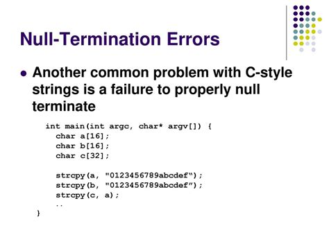 Secure Coding In C And C String Vulnerabilities Ppt Download