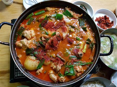 목동 맛집 가성비 훌륭 착하고 맛있는 닭도리탕 등촌역 등촌시장 골목집 네이버 블로그