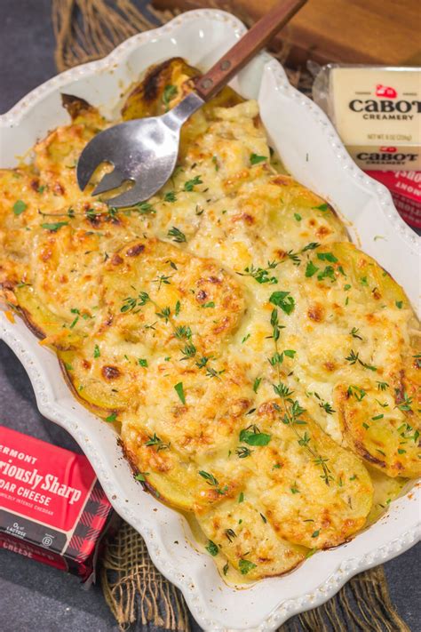 Cheesy Scalloped Potatoes Spicedblog