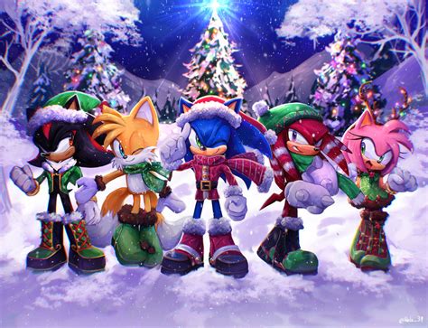 Christmas Sonic Cast Dec 2022 By Rolakioko On Deviantart