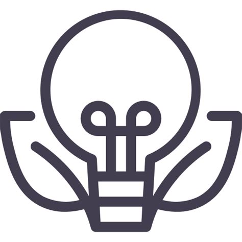 Light Bulb Generic Detailed Outline Icon