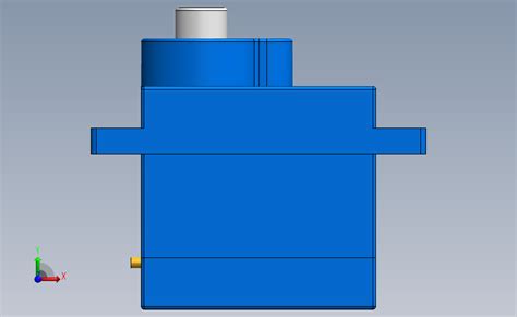 Sg90伺服电机舵机solidworks 2018模型图纸下载 懒石网