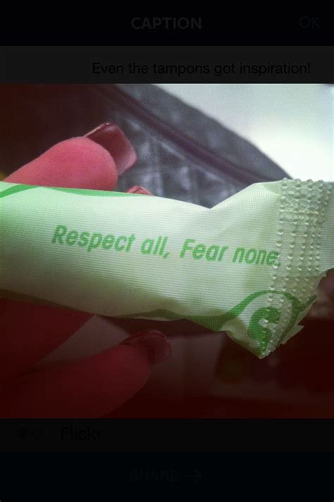 Tampon Wrapper Inspiration