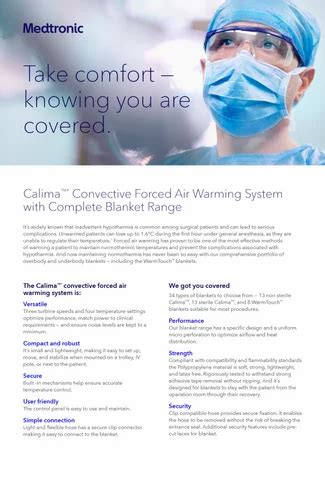 Non Portable Calima Convective Forced Air Patient Warming System At ₹ 130000 Piece In Mumbai