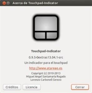 Touchpad Indicator Updated Enable Disable Touchpad Via Mouse Wheel UbuntuHandbook