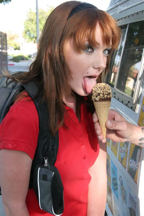Beau Marie Bangs Her Mouth With Ice Cream Before Sex 13 Photos
