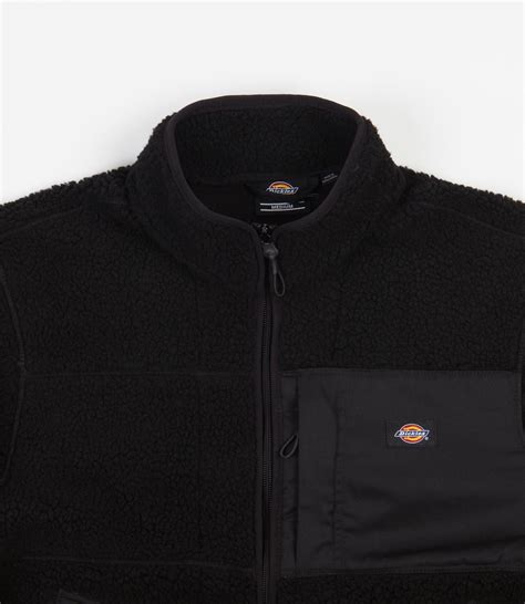 Dickies Red Chute Fleece Black Flatspot