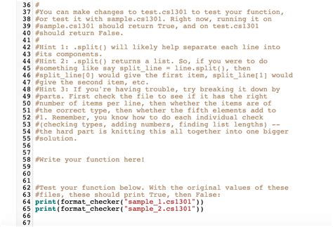 Solved 1 Lets Define A New Filetype Called Cs1301 2 In
