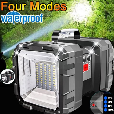 Jual TaffLED Senter LED Flashlight USB Recharge XHP70 55 LED 7 Mode