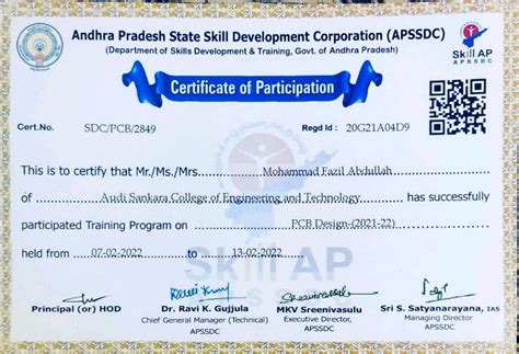 Hello Connections Ive Completed My Training On Pcb Design In Fazil Abdullah Mohammad