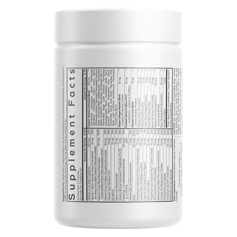 Womens Multivitamin Fermented Codeage