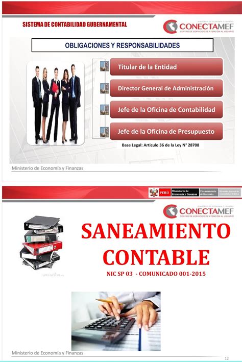 Sistema Nacional de Contabilidad Implementación del SIAF SP en los IVPs