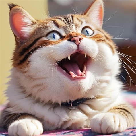 Premium Photo Funny Cat