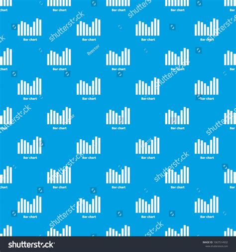 Bar Chart Pattern Vector Seamless Blue Stock Vector Royalty Free 1067514932 Shutterstock