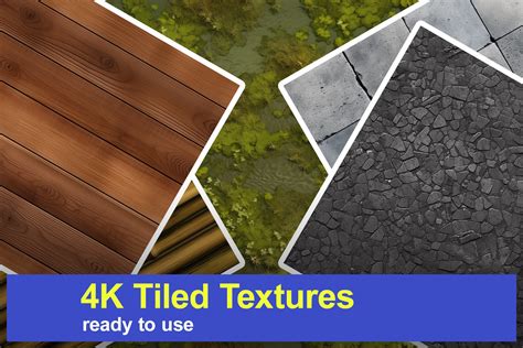 4k Tiled Ground Textures Part 2 2d Textures And Materials Unity
