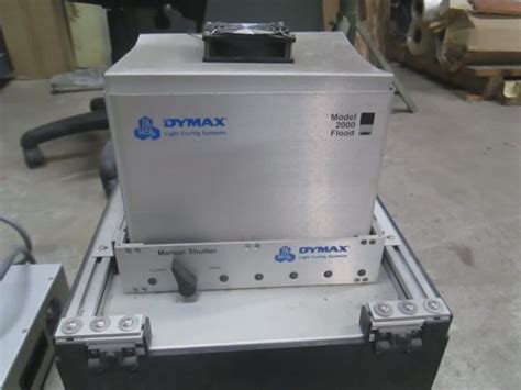 Dymax Model 2000 Flood Uv Light Curing Complete System In Watertown Ct Usa