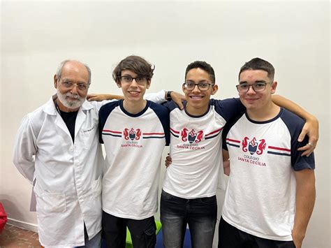 Alunos Do Colégio Santa Cecília Classificam Se Para A Olimpíada