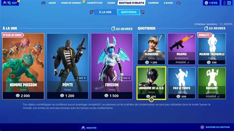 Nouveau Skin Nouvelle Boutique Fortnite Du 05 Juin Boutique D
