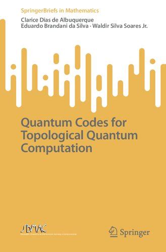 Quantum Codes For Topological Quantum Computation Springerbriefs In Mathematics Pdfepub