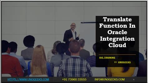 Translate Function In Oracle Integration Cloud